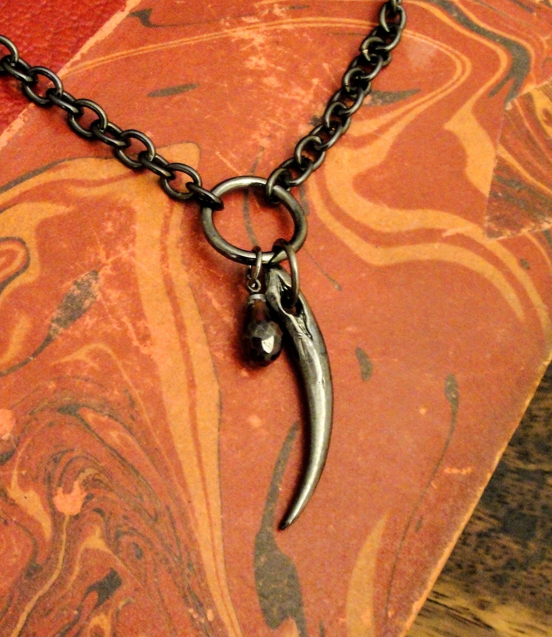 Vampire Choker, Fang Choker, Fang Jewelry, Gothic Jewelry, Goth Jewelry ...