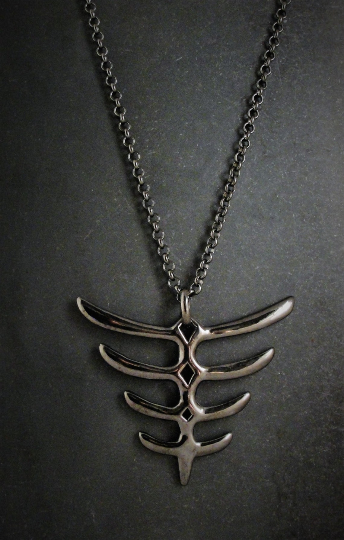 Sale 50% Off! Dark Jewelry, Goth Necklace, Gothic, Goth, Ribcage ...