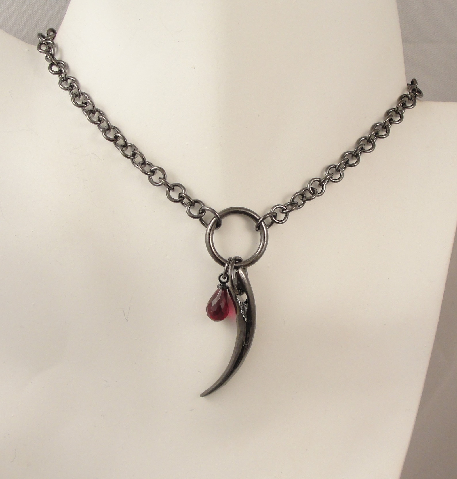 Vampire Choker Fang Choker Fang Jewelry Gothic Jewelry - Etsy