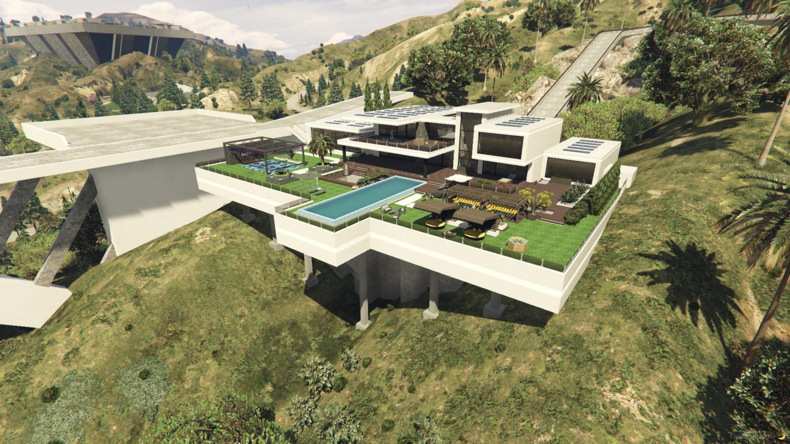 FiveM MLO - Vinewood Plaza Mansion | 高級エグゼクティブ邸宅 | フルアクセス | Exfil ...
