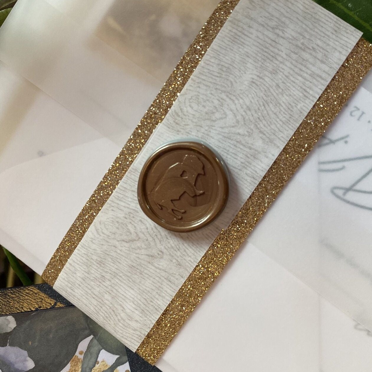 Wax Seal Buffalo Heart Design, Pre-made Sticker Wax Seals Set for ...