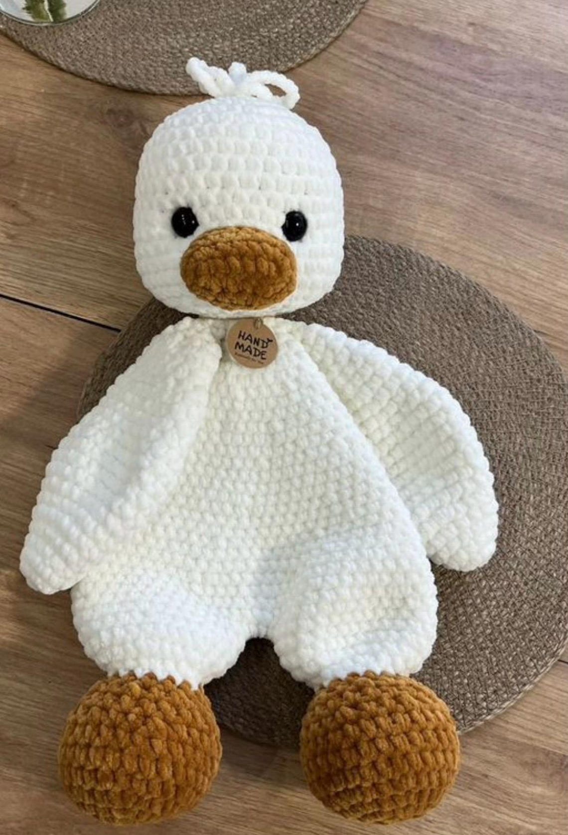 Handmade Crochet Sleep Buddy for Babies – Soft Montessori-inspired ...