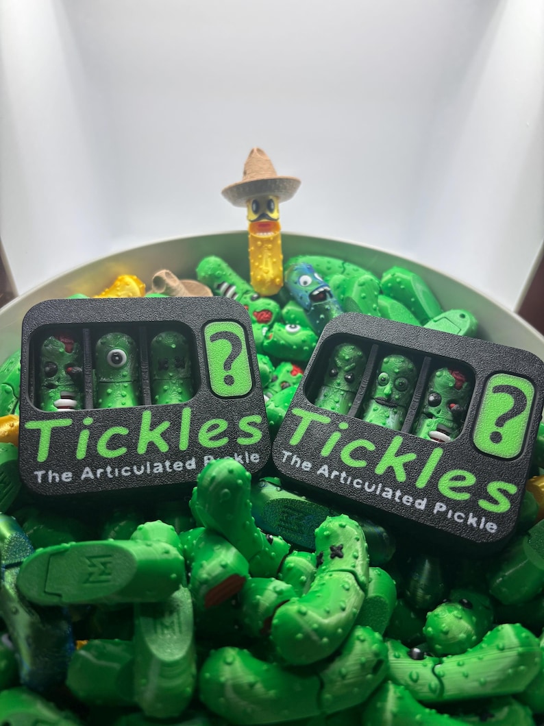 Cheeky Pickles | Collectible Pickles | Tickle Pickles | Fickle Toys - Etsy