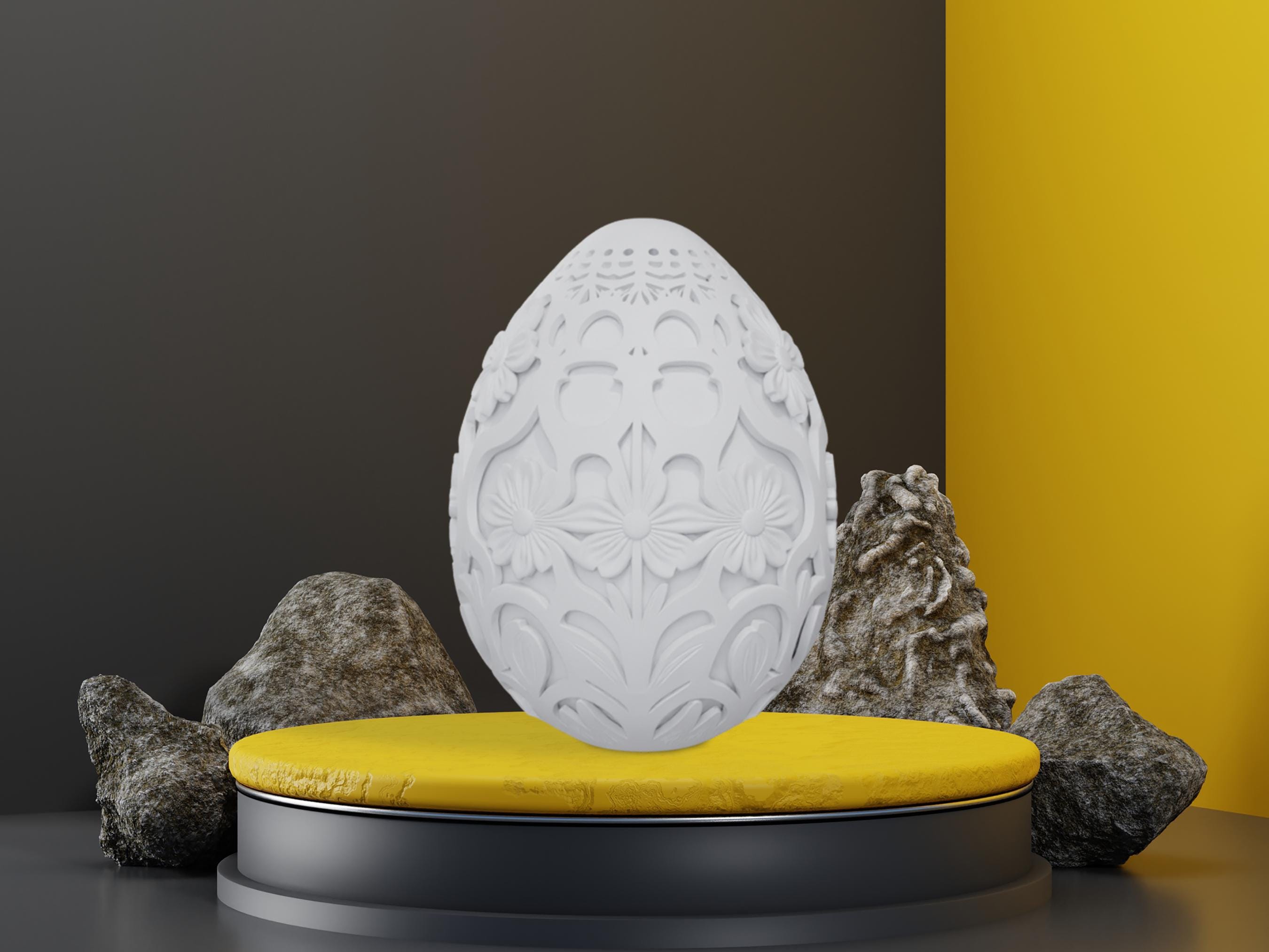 3D Printable Easter Egg STL Bundle | DIY Decor (instant Download ) - Etsy