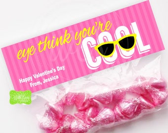 Sports Valentine Treat Bag Toppers Treat Bag Toppers | Etsy