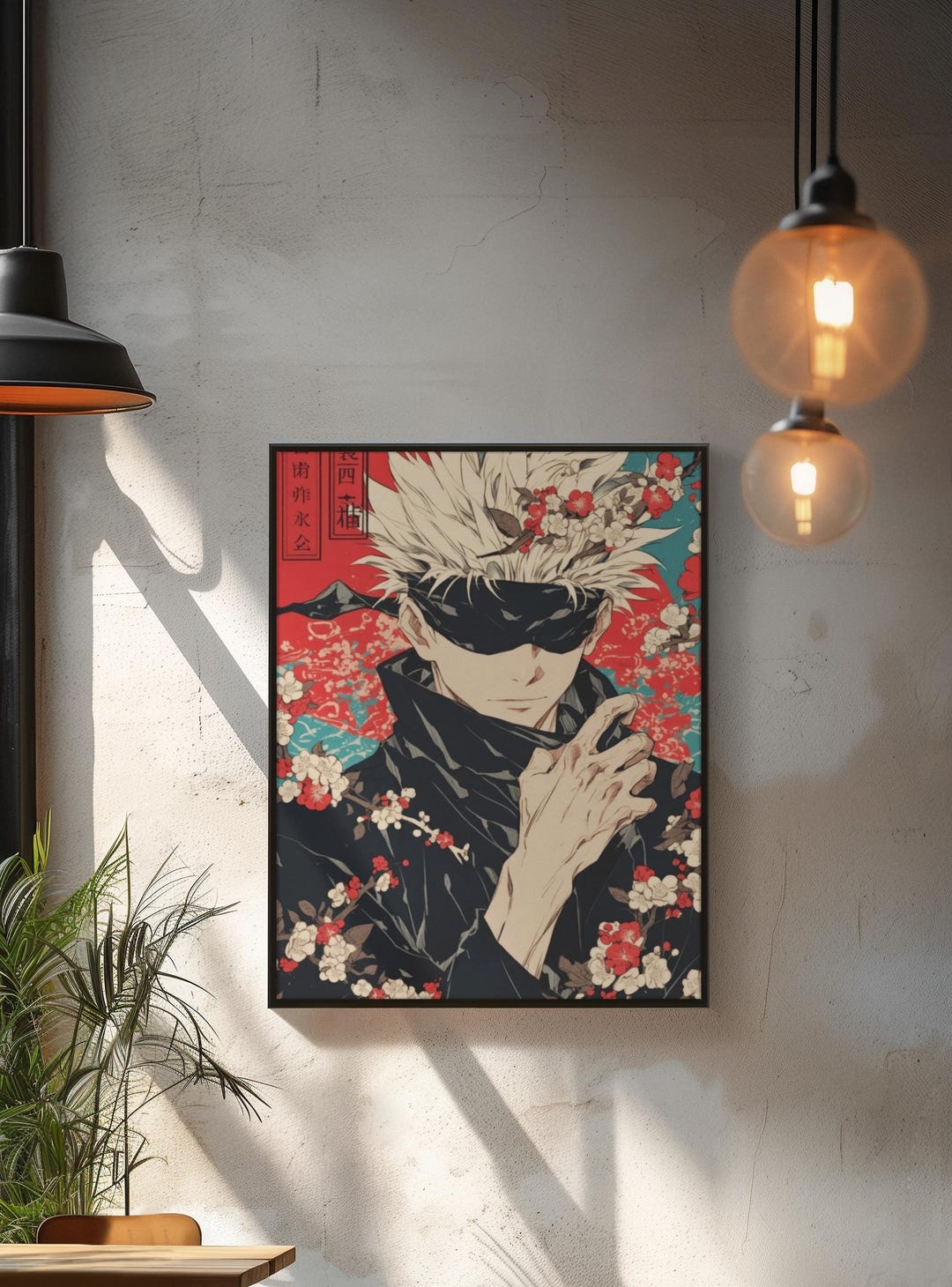 Jujutsu Kaisen Poster,gojo Satoru Print,jjk Wall Art,high Quality ...