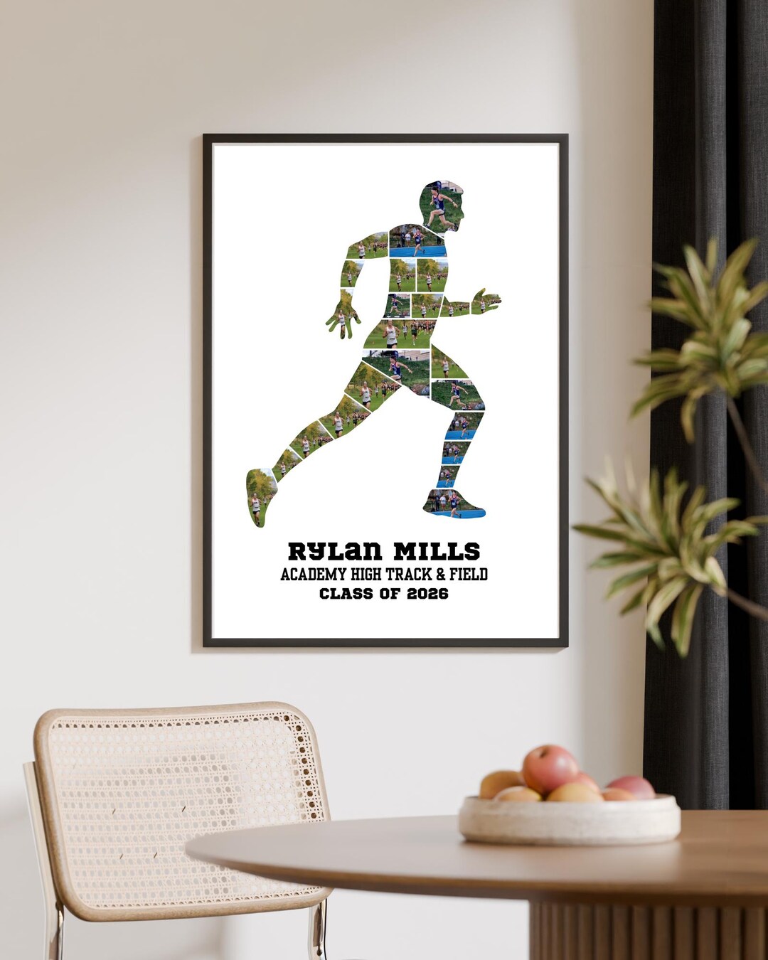 Custom Senior Night Gift Track and Field Poster Collage - Etsy