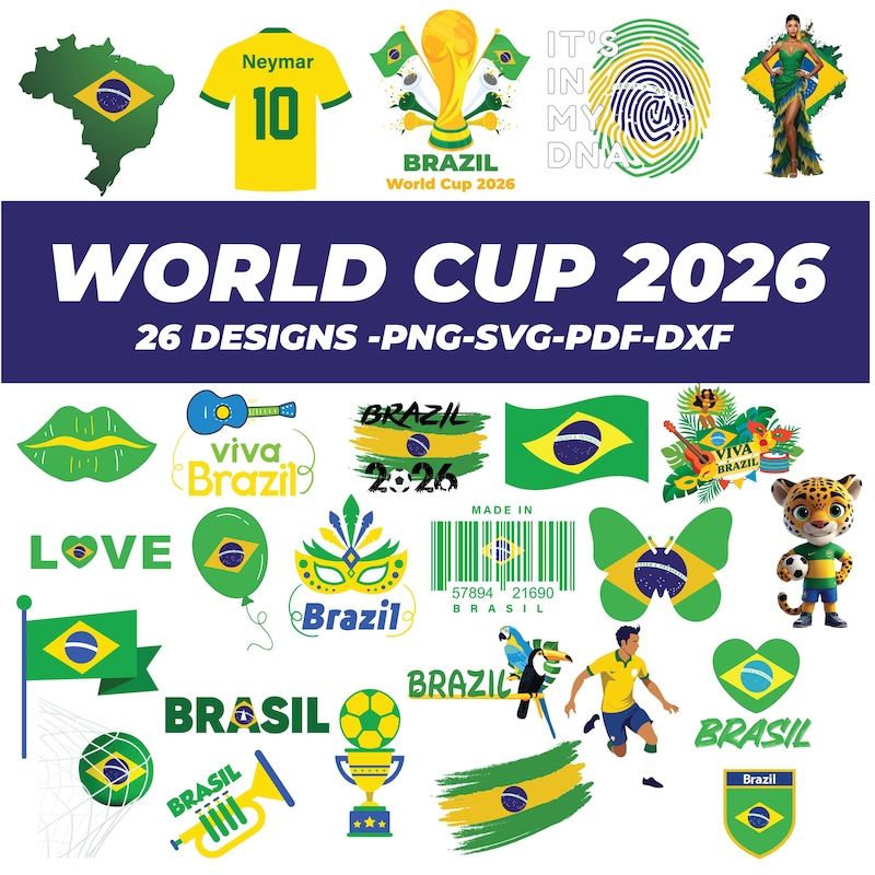 Brazilian Flag Pdf - Etsy