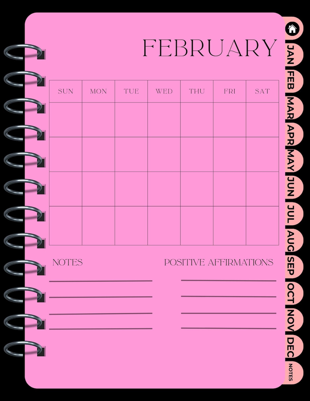 2026 Minimalist Digital Planner - Daily, Weekly & Monthly | iPad ...