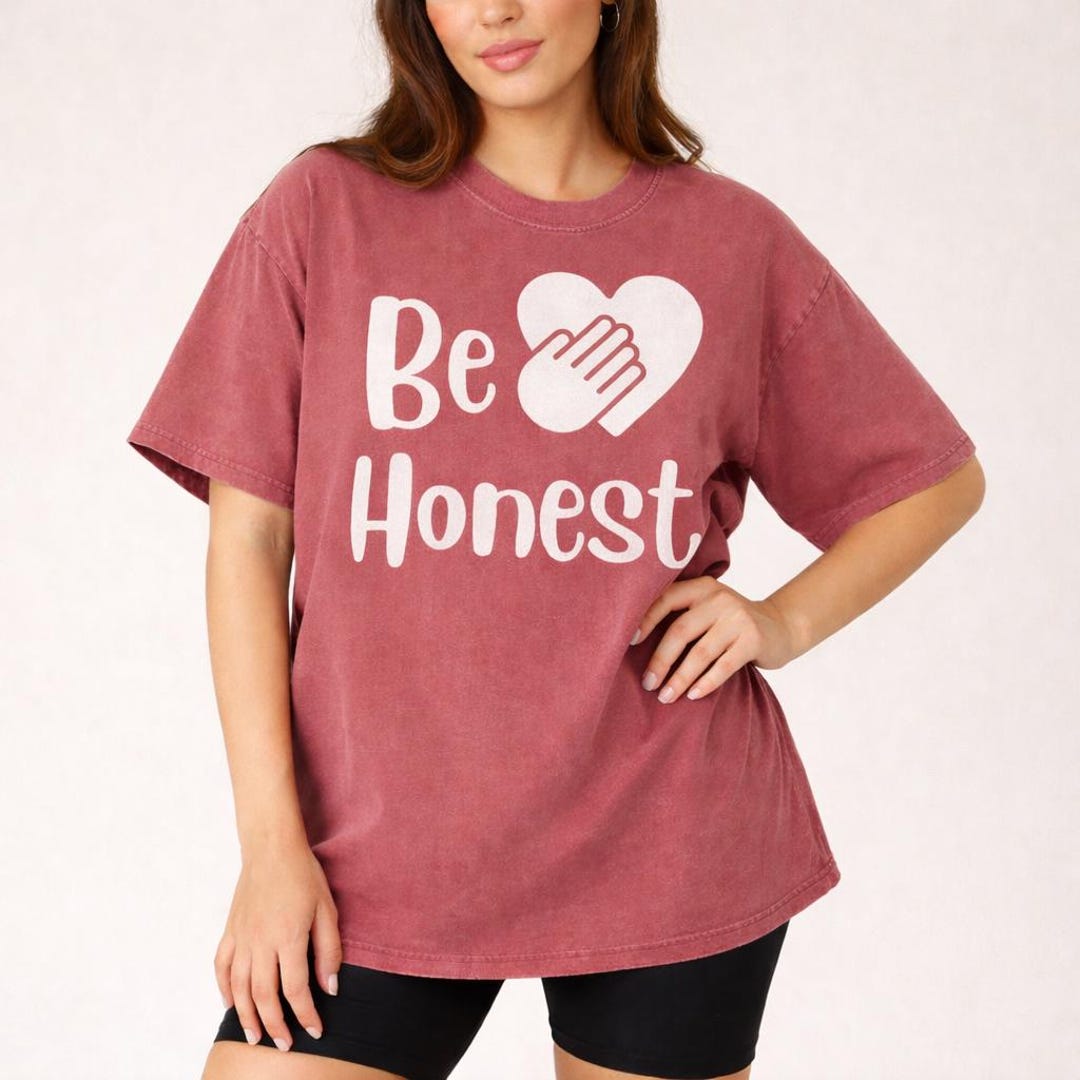 Be Honest PNG SVG | Positive Quote Design | Mental Health Graphic ...