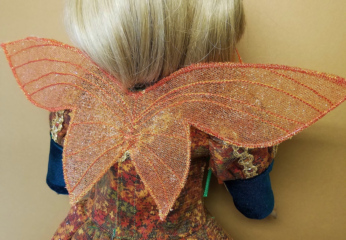 Autumn Fairy Costume With Tights and Shoes Fits American | Etsy