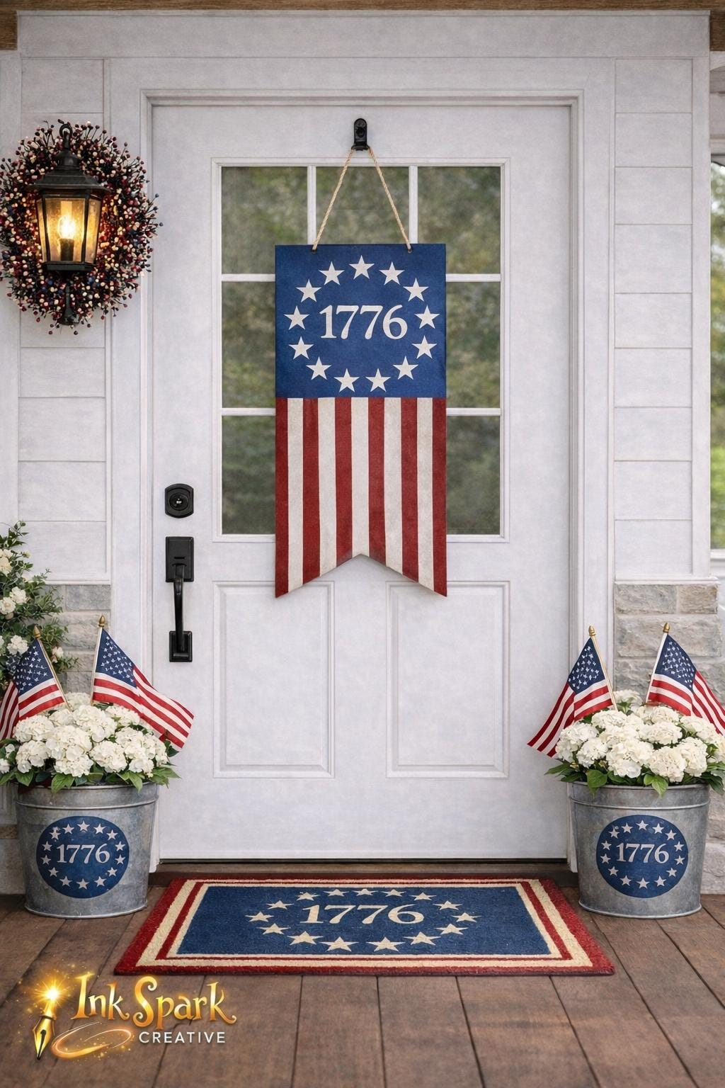 Betsy Ross Flag SVG – 1776 Stars, Patriotic Laser File - (digital ...