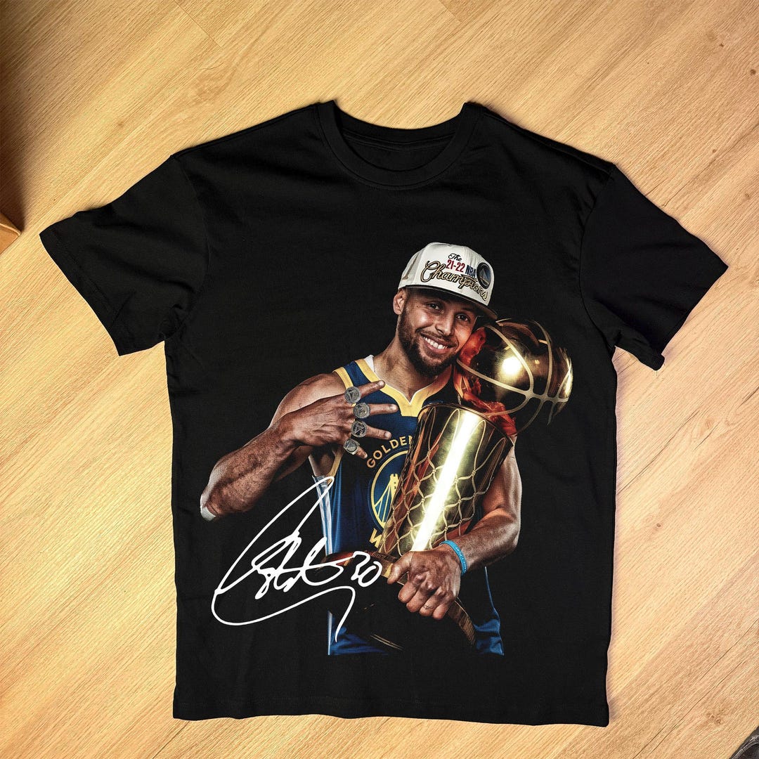 Steph Curry Inspired PNG, Golden State Champion Tribute, Four Rings ...