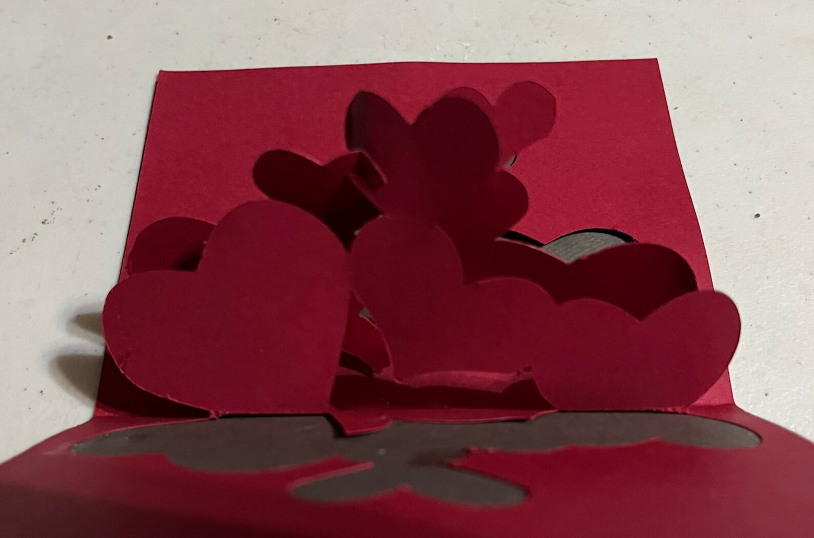 3D Pop up Heart Card, SVG Cut File - Etsy