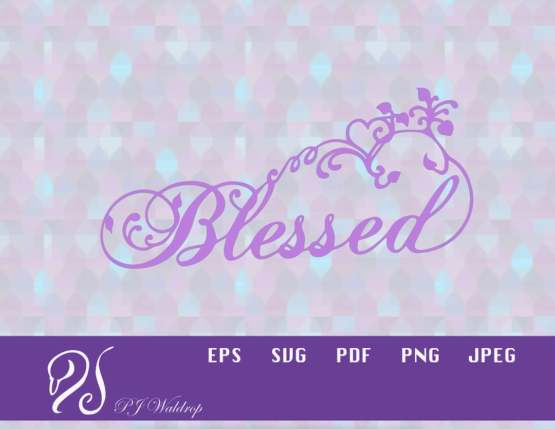 Blessed Butterfly, Svg and Sublimation File - Etsy