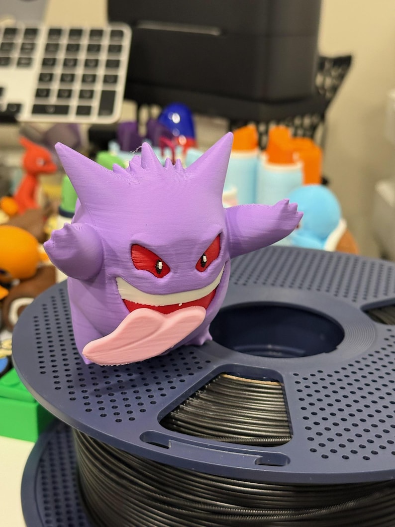 Gengar Angry Window Figurine - 3D Printed - Etsy