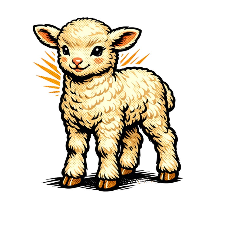 Cute Easter Animals Clipart PNG | Bunny Fox Chick Lamb Hedgehog | Mug ...