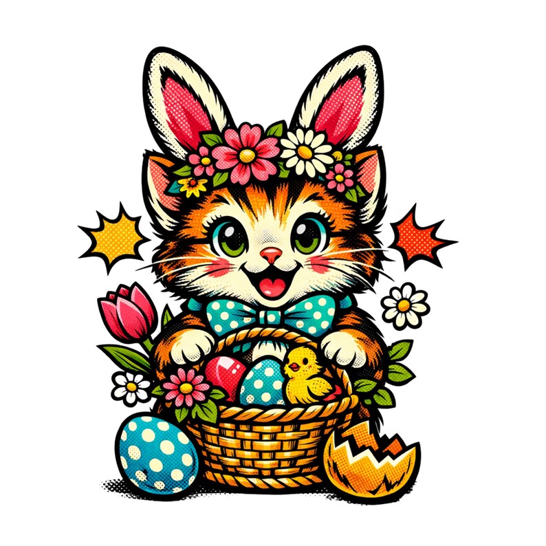 Cute Easter Animals Clipart PNG | Bunny Fox Chick Lamb Hedgehog | Mug ...
