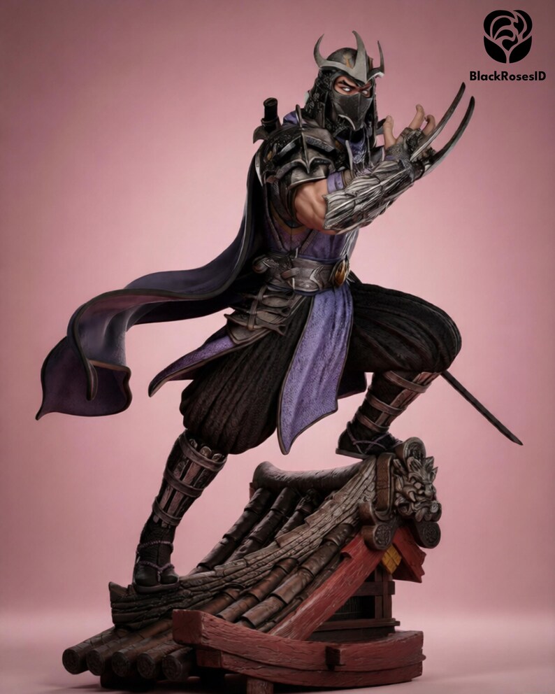 Shredder 1:6 Scale STL Figure for 3D Printing - Etsy UK