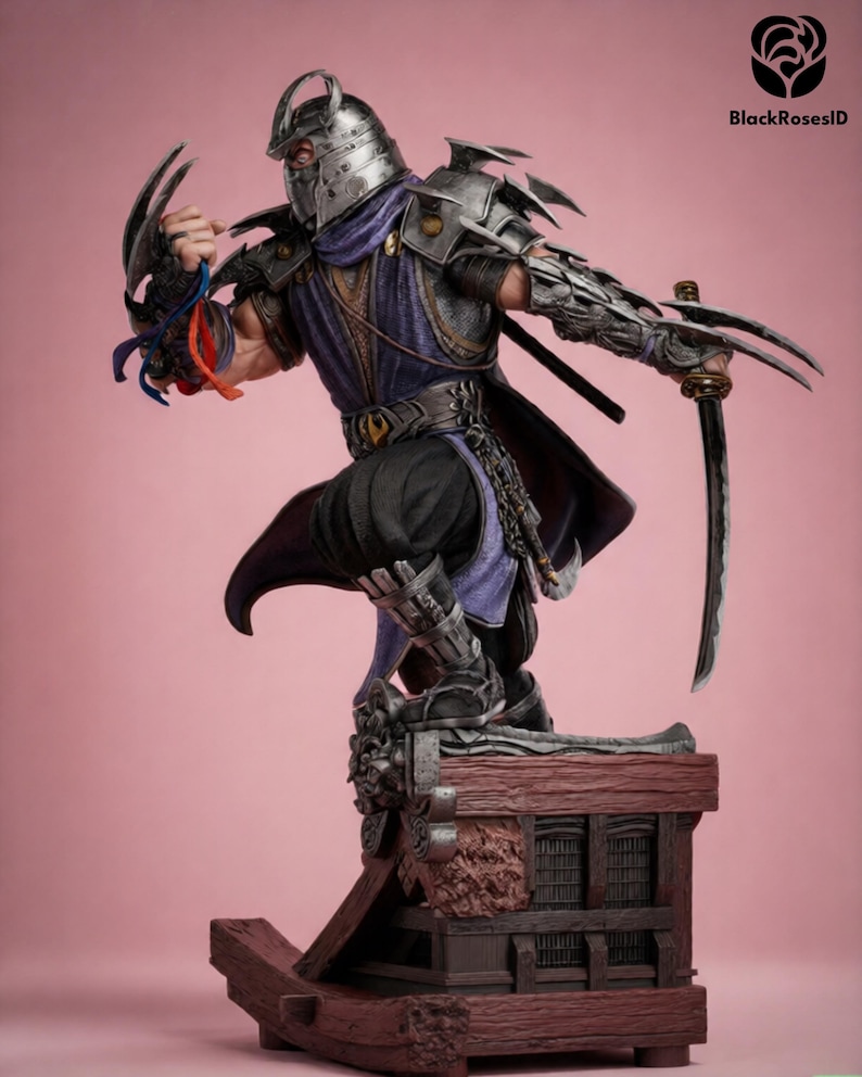 Shredder 1:6 Scale STL Figure for 3D Printing - Etsy UK