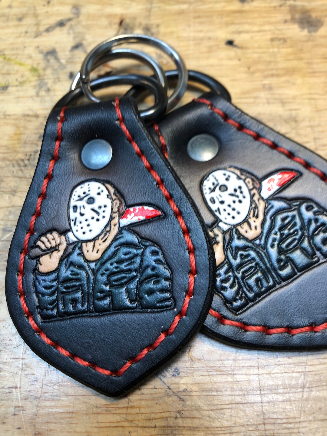 Jason Friday the 13th Keychain - Etsy