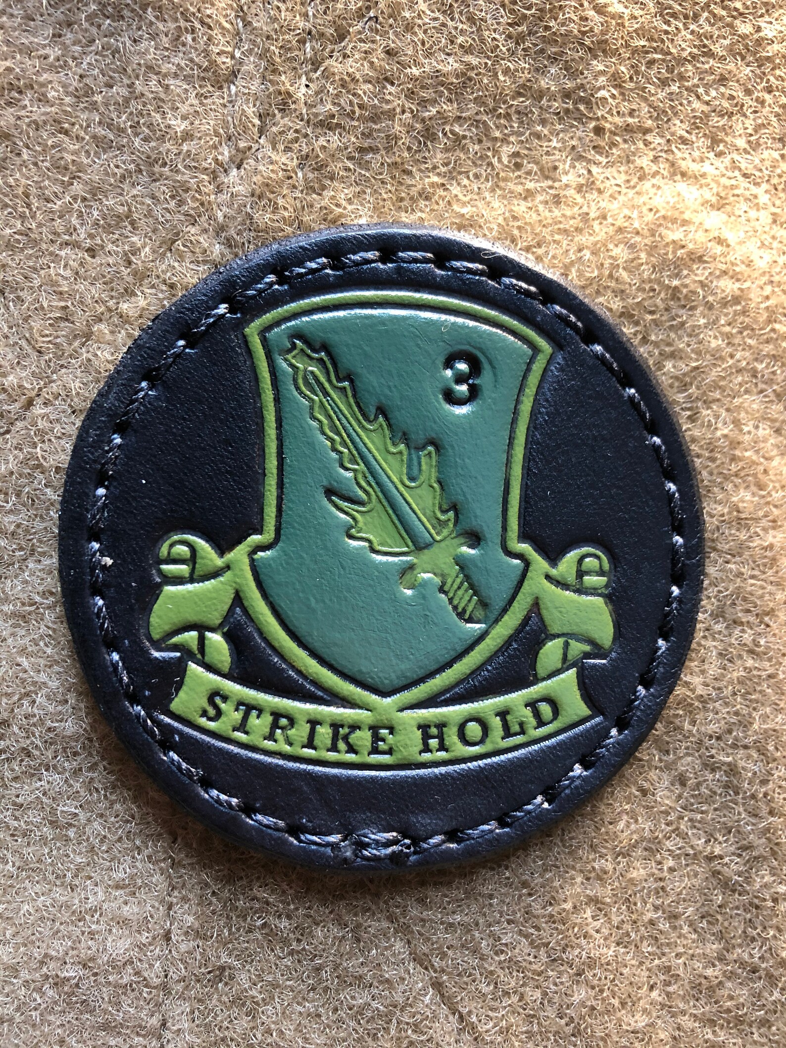 504 PIR 1x Leather Patch (subdued) - Etsy