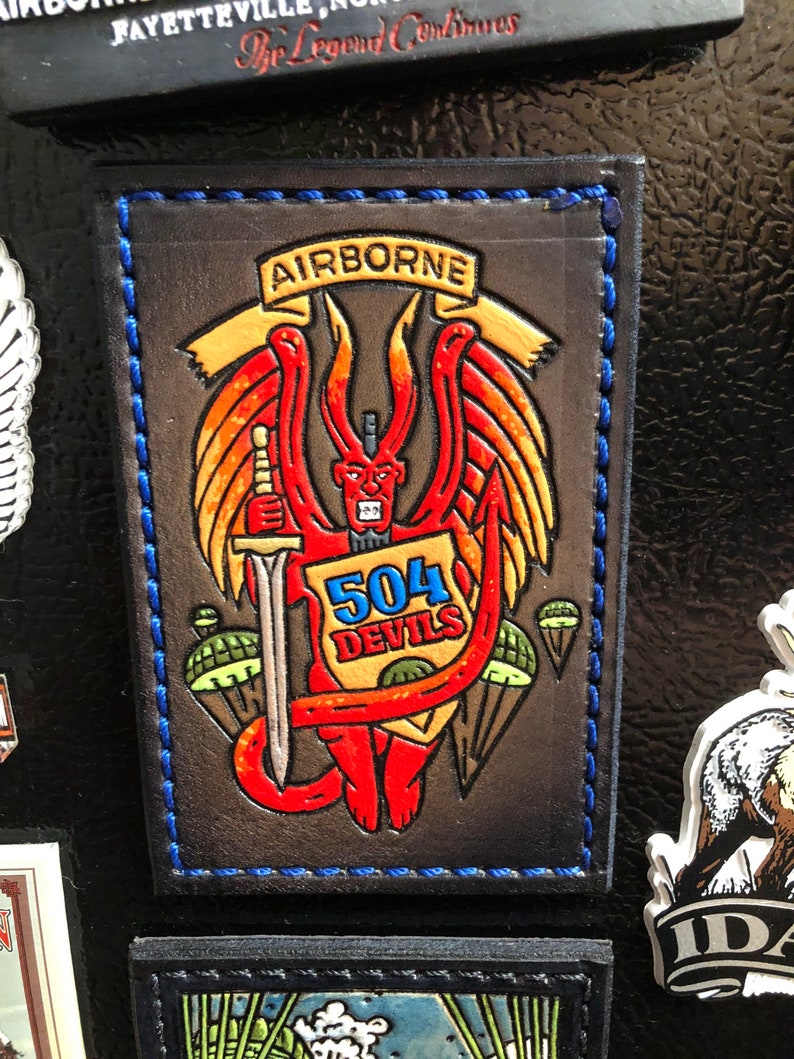 504th PIR Devil Patch or Magnet - Etsy