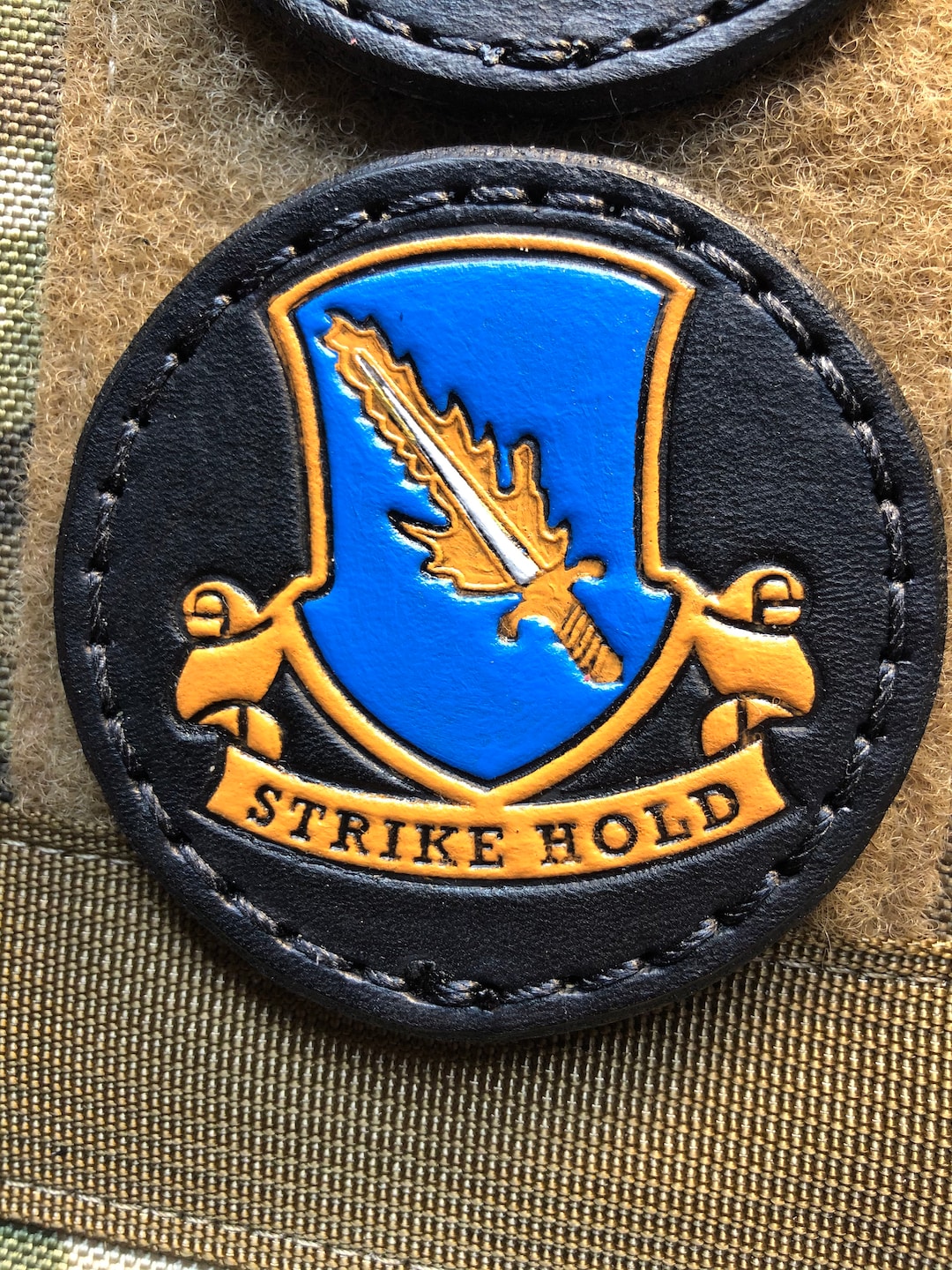 504 PIR 2x Leather Patch’s - Etsy