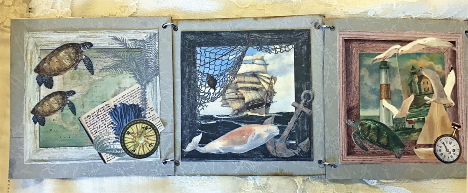 Sea Dreams Collage Sheet Digital Printable Instant Download - Etsy