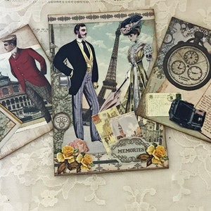 Dapper Fellows Collage Sheet - Digital Printable - Instant Download ...