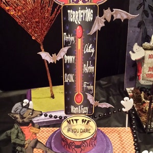 Halloween Carnival Games #3 - Miniature Scary Meter & Stare Down a ...