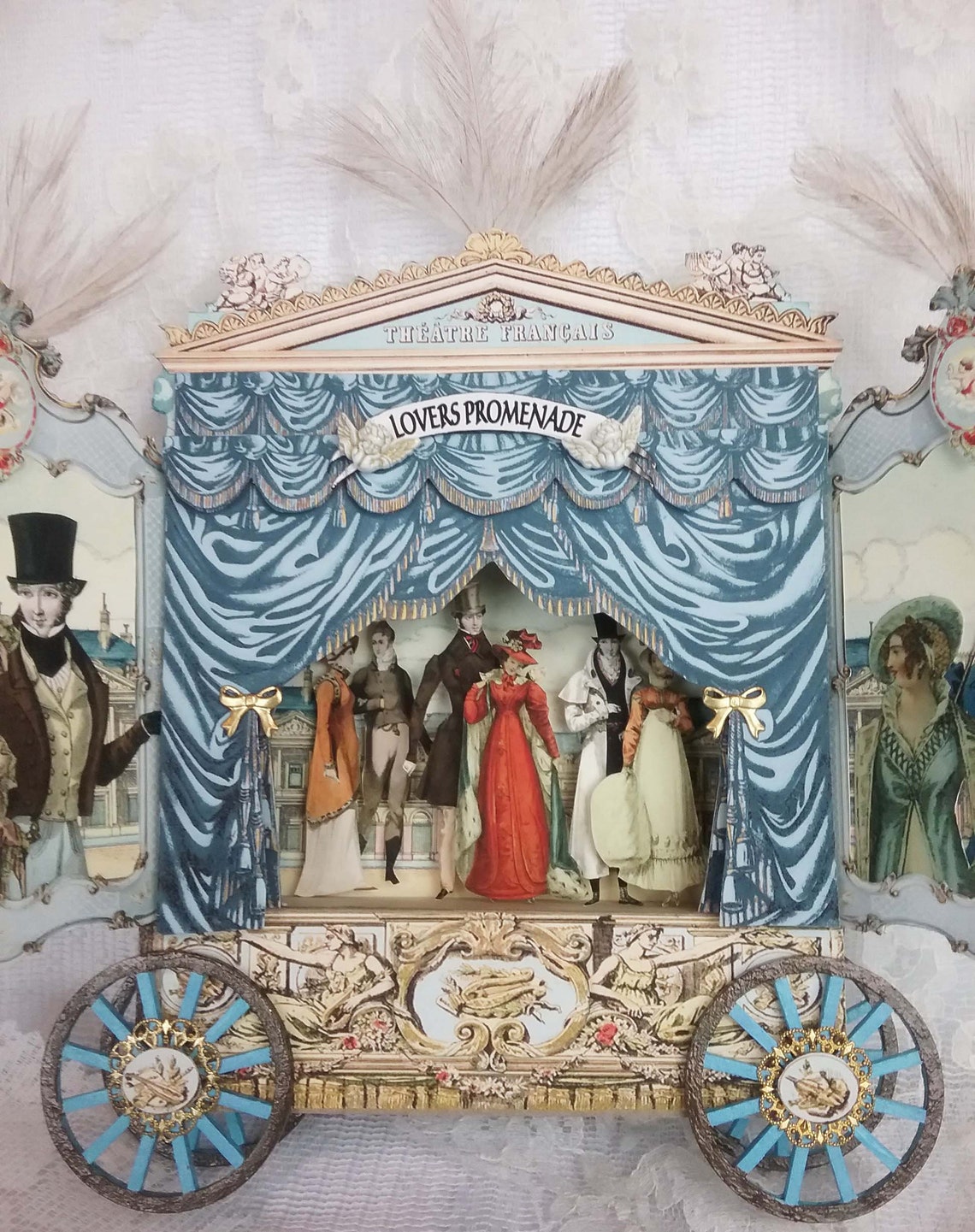 Mini Regency Gents & Ladies Fashion Collage Sheet Digital | Etsy