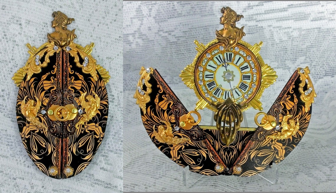 Openable Elegant Eggs Inspired by Faberge Eggs ATC Sized | Etsy