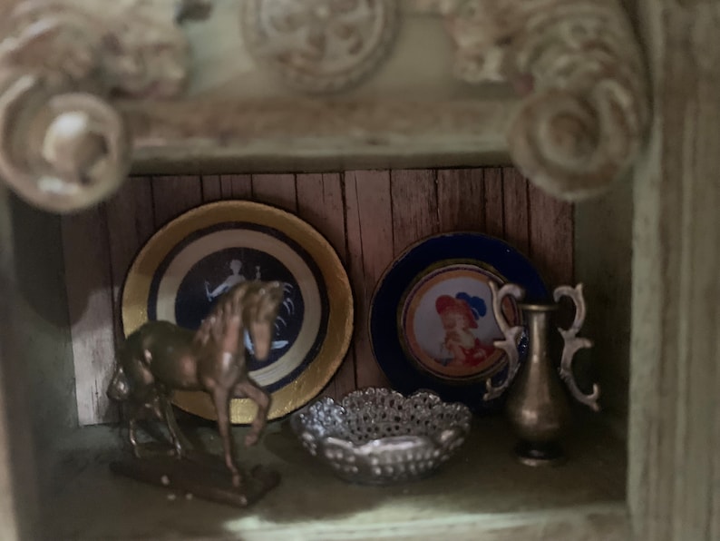 Miniature Plate Patterns Collage Sheet Digital Printable - Etsy