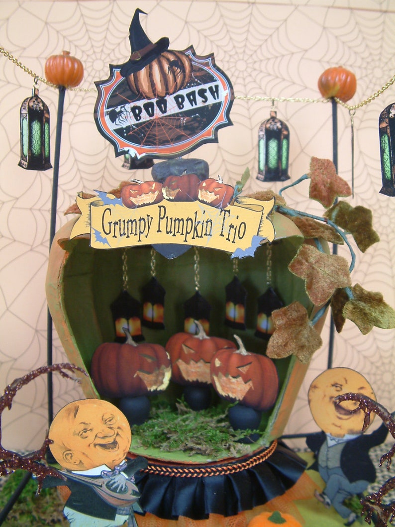 Halloween Carnival 3 Miniature Boo Bash Music & Dancing | Etsy
