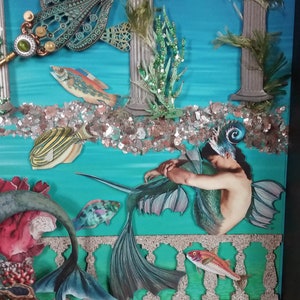 Mermen Collage Sheet- Digital Printable - Instant Download (1739) - Etsy