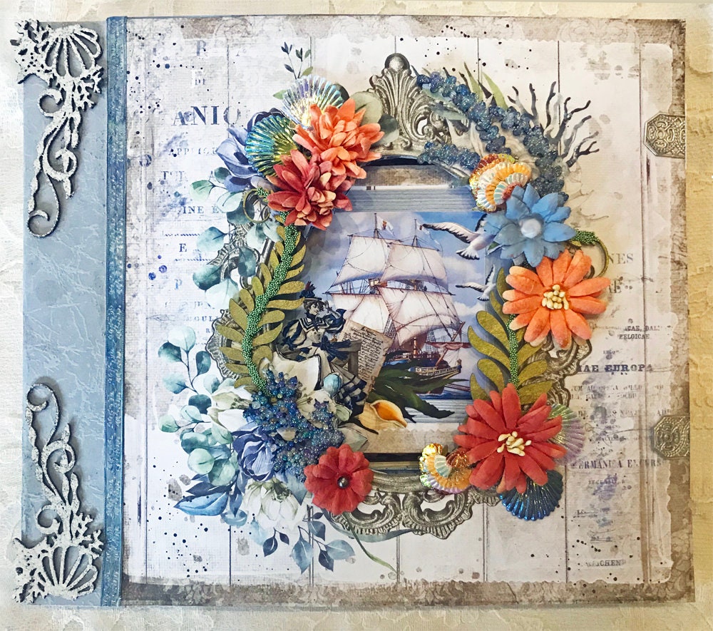 Sea Dreams Collage Sheet Digital Printable Instant Download | Etsy