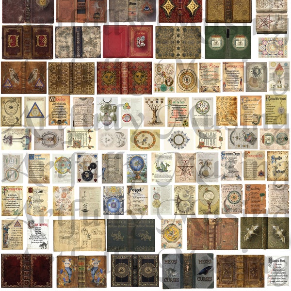 Halloween Miniatures - Etsy