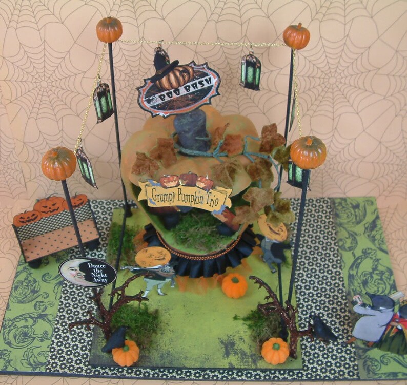 Halloween Carnival 3 Miniature Boo Bash Music & Dancing | Etsy