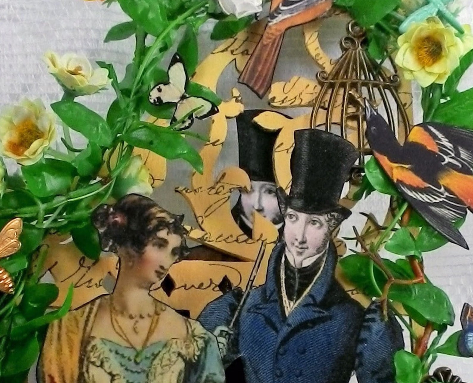 Days Gone by Regency Gents & Ladies Fashion Collage Sheet - Digital ...