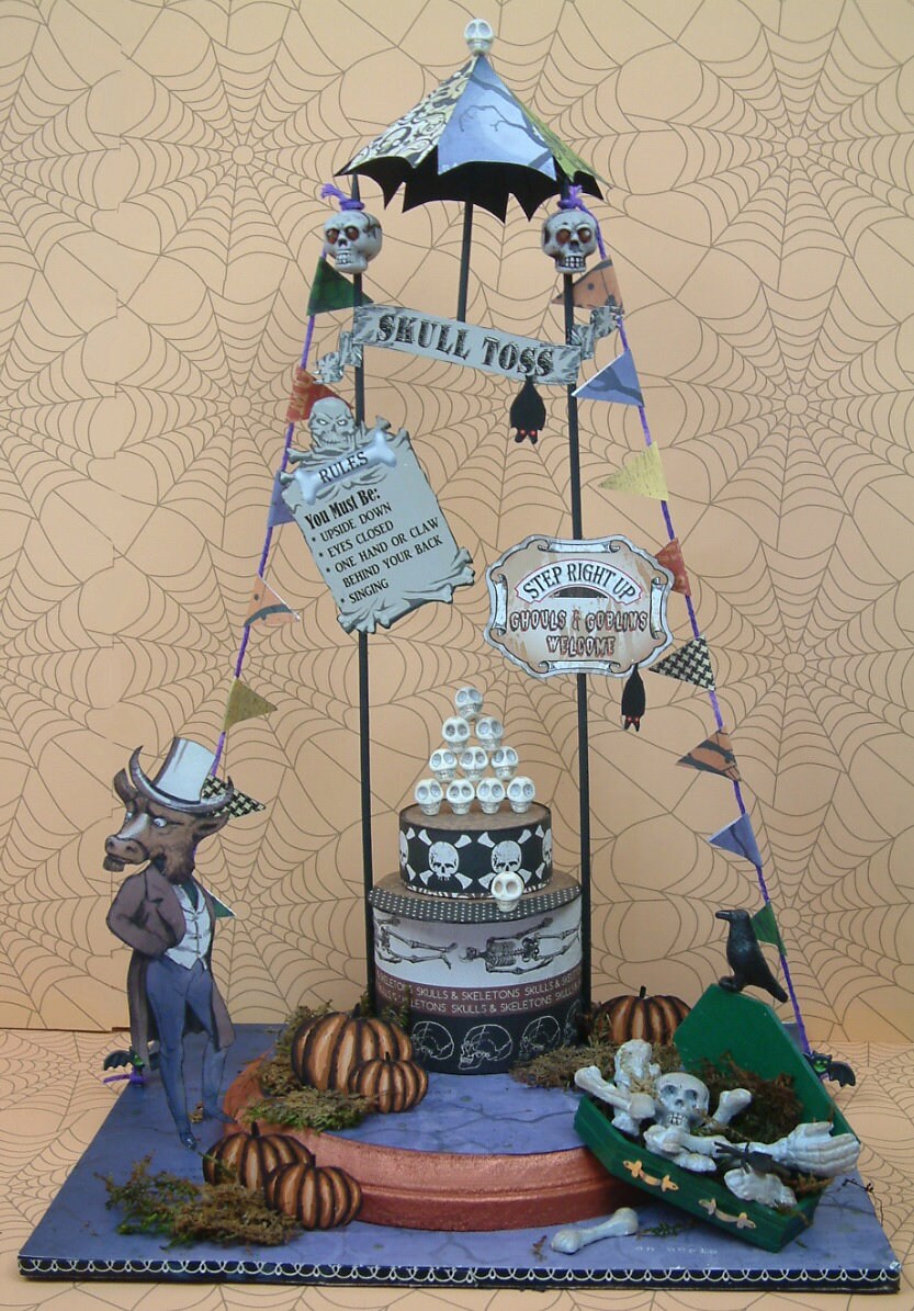 Halloween Carnival Games Miniature Halloween Digital Image Set - Etsy