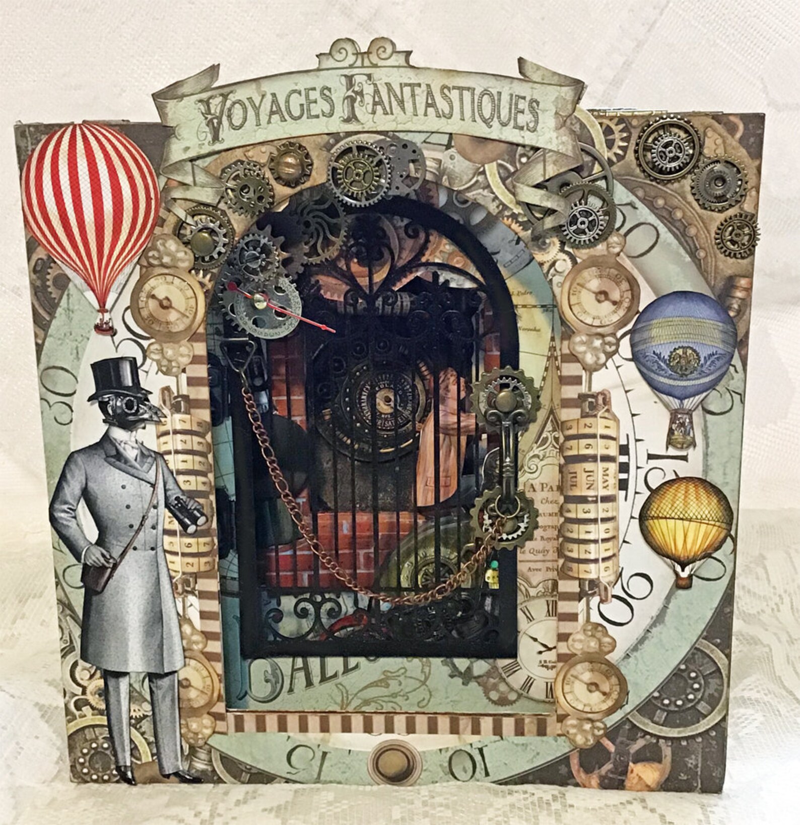 Steampunk People Collage Sheet Digital Printable Instant | Etsy