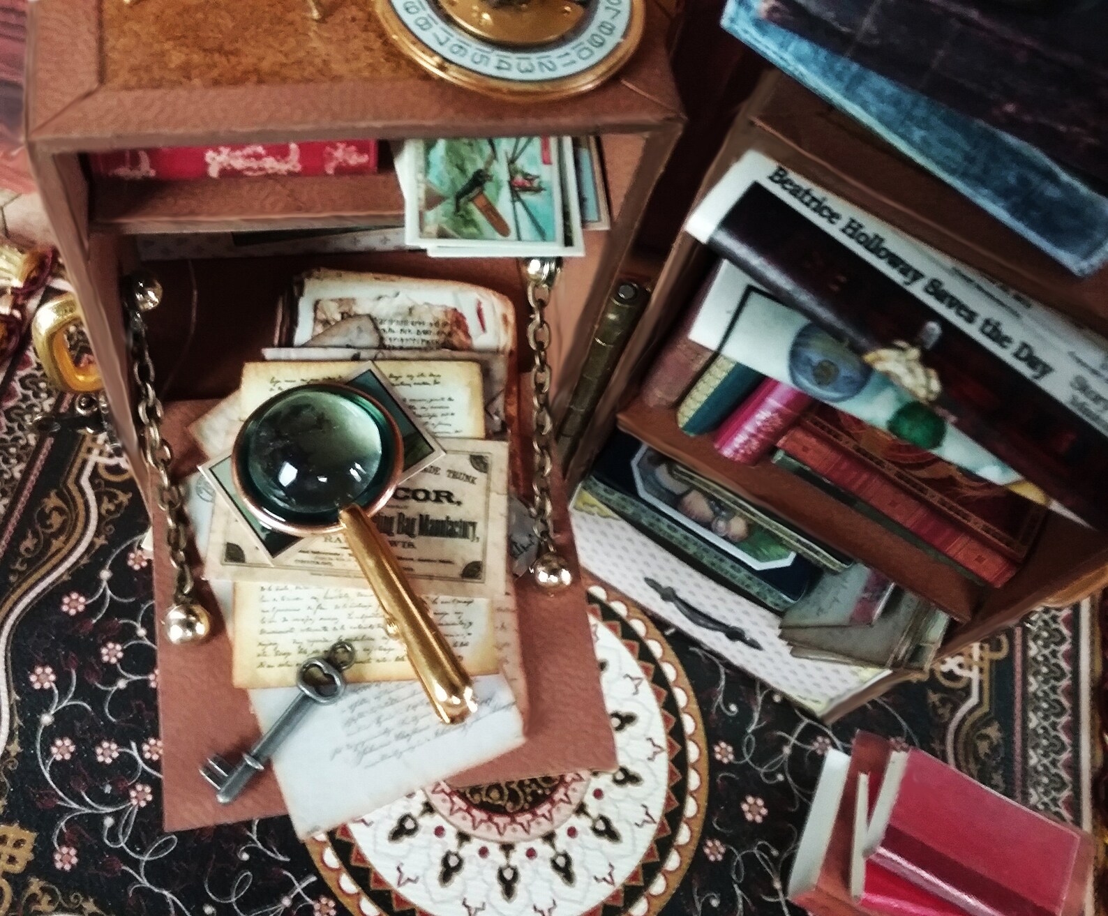 Steampunk Explorers Books & Magazines Collage Sheet Digital - Etsy