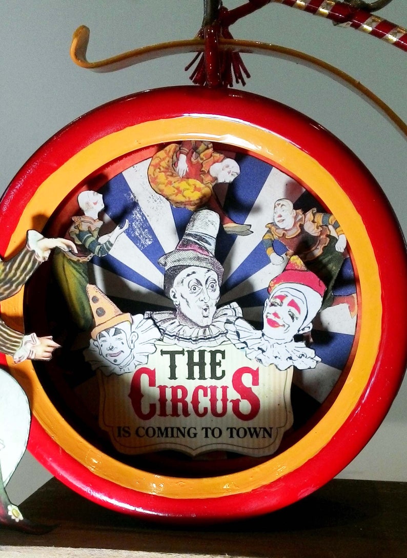 Clowning Around Circus Collage Sheet Digital Printable | Etsy