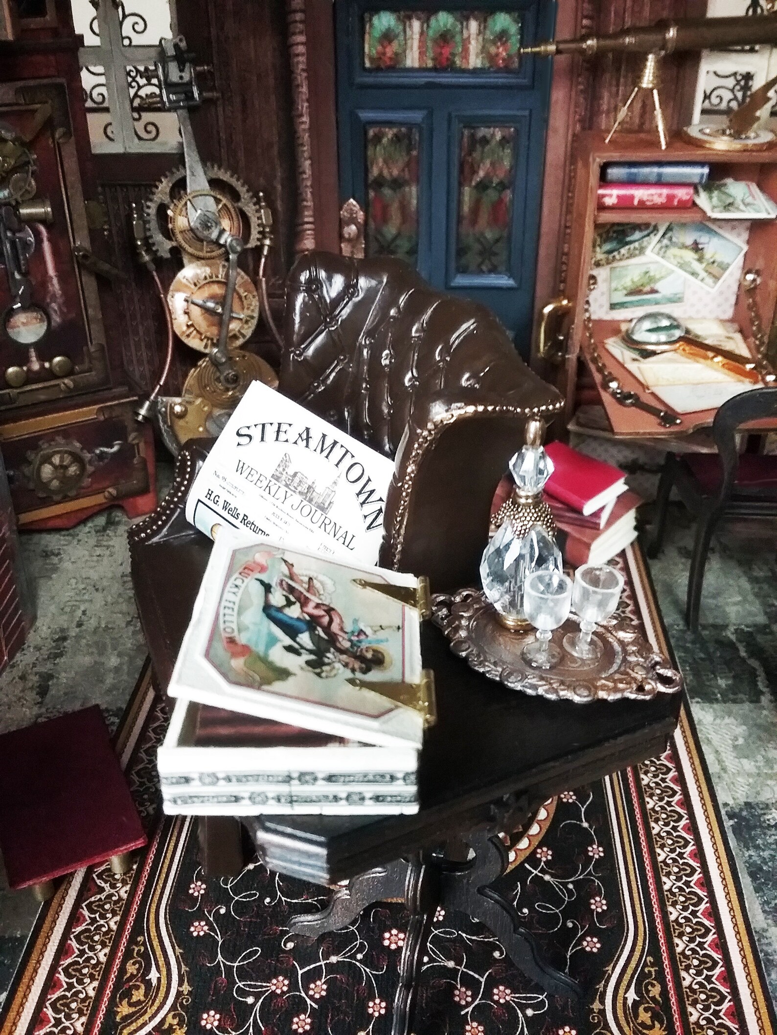 Steampunk Explorers Books & Magazines Collage Sheet Digital - Etsy