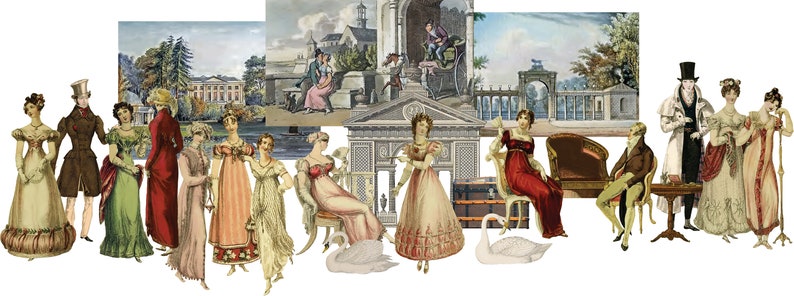 Letters From the Past - Regency Period - 98 Separate Images - Digital ...