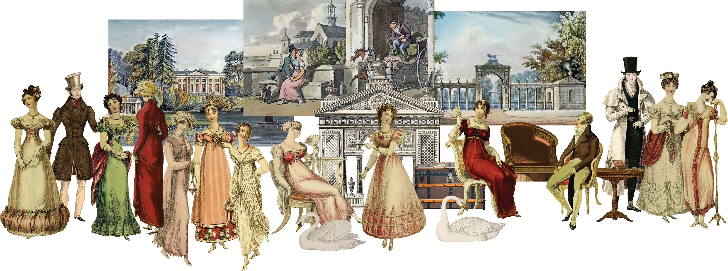 Letters From the Past - Regency Period - 98 Separate Images - Digital ...