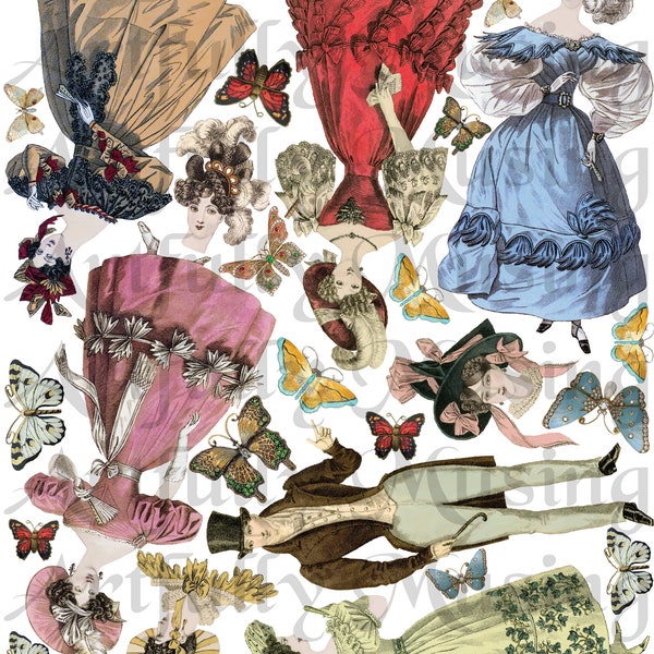 1830s Dress Etsy