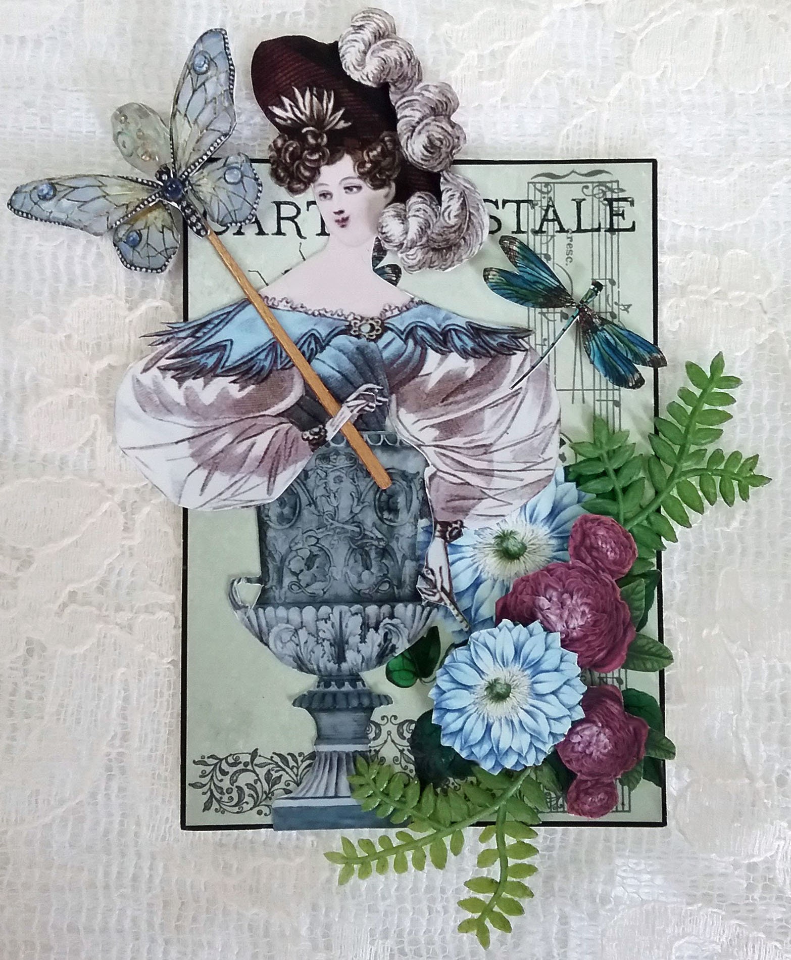 Rose Garden Half Collage Sheet Digital Printable Instant - Etsy