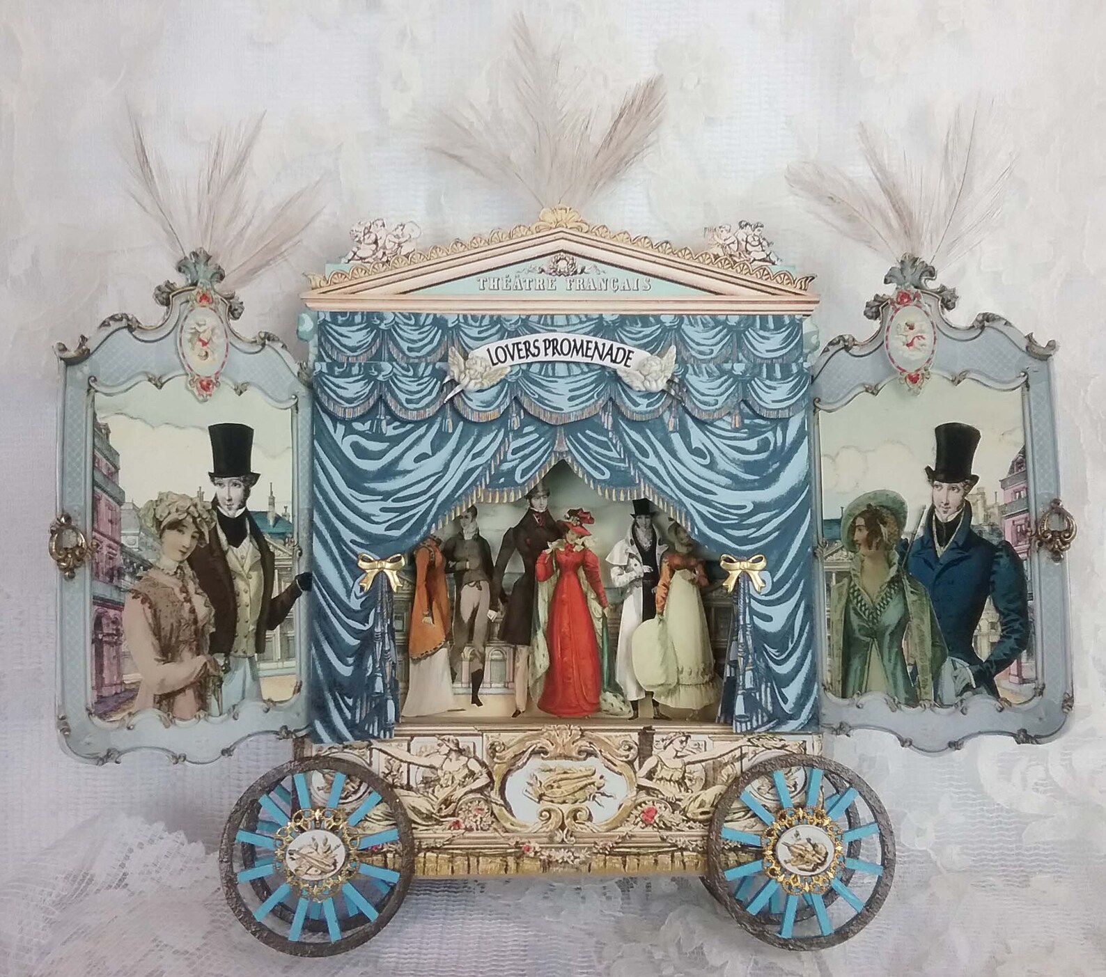 Mini Regency Gents & Ladies Fashion Collage Sheet Digital | Etsy